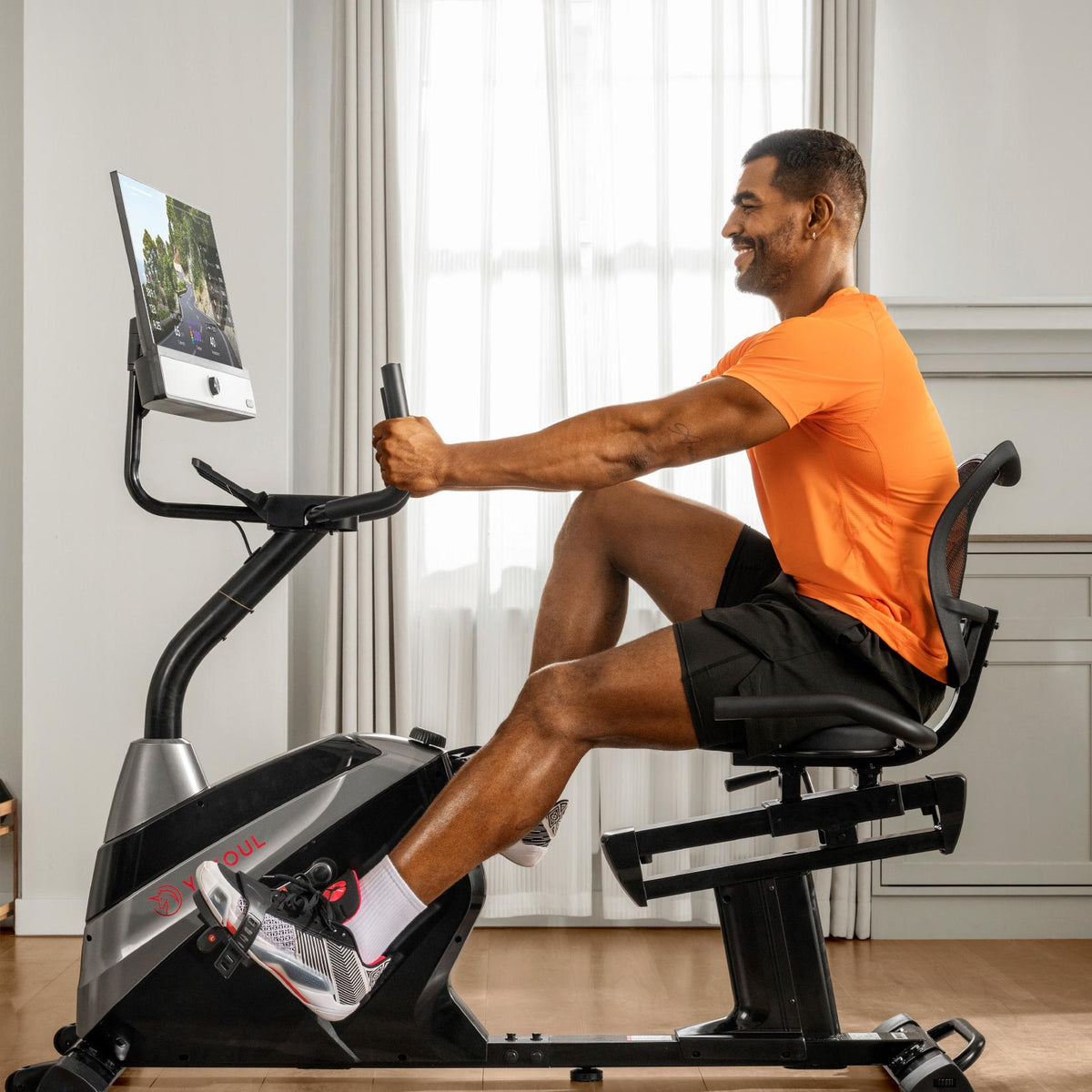 Yesoul J1M Plus: Recumbent Bike with Screen for Joint Pain Relief