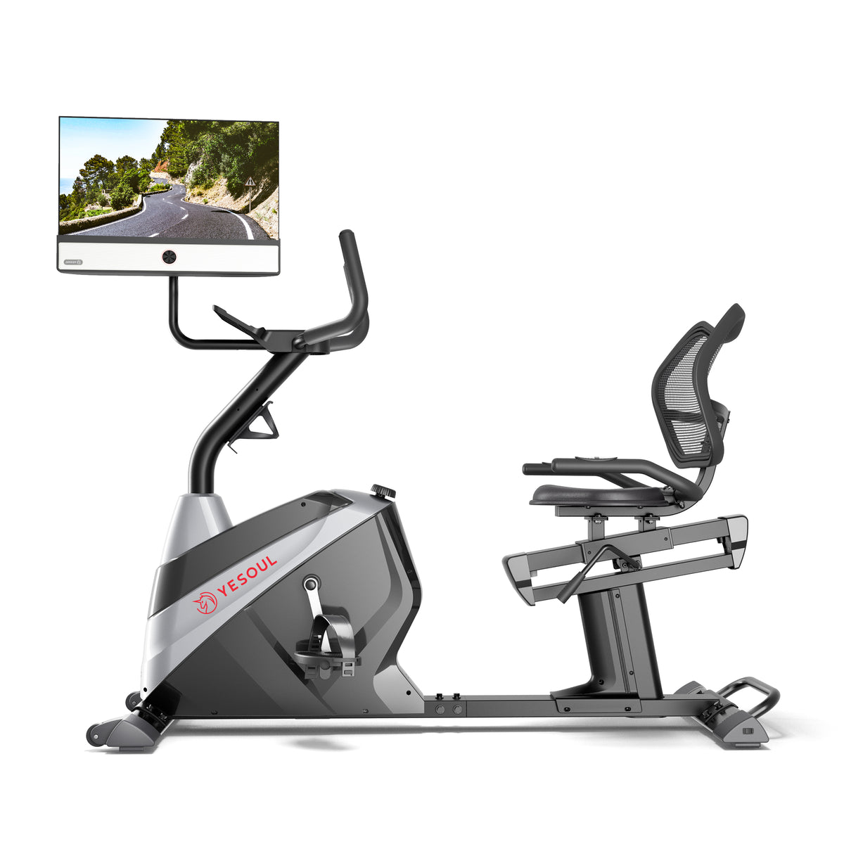 Yesoul J1M Plus: Recumbent Bike with Screen for Joint Pain Relief ...