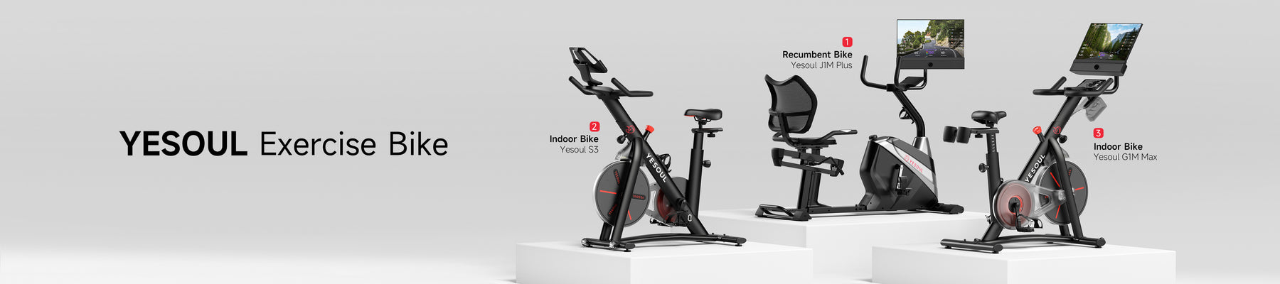 YESOUL Exercise Bikes with Screen, Best Stationary Bike Exercise, Cheap ...