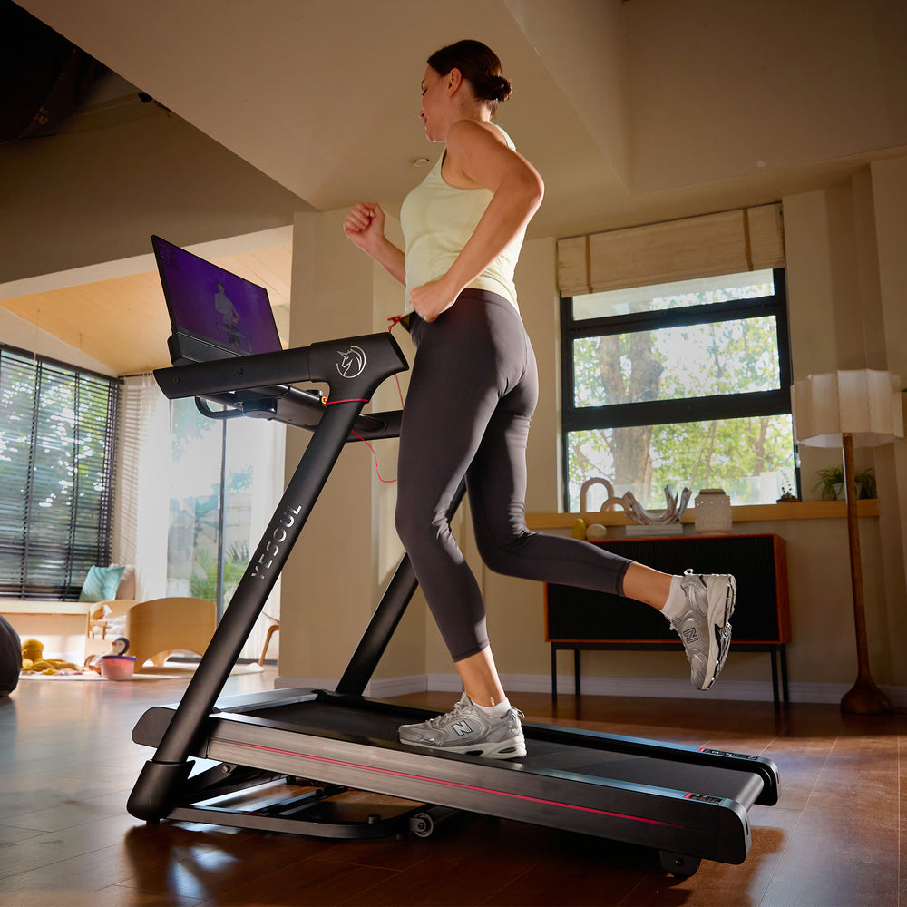 Yesoul T3S Plus Treadmill | 10% Auto-Incline 21.5" FHD Screen, The Best ...