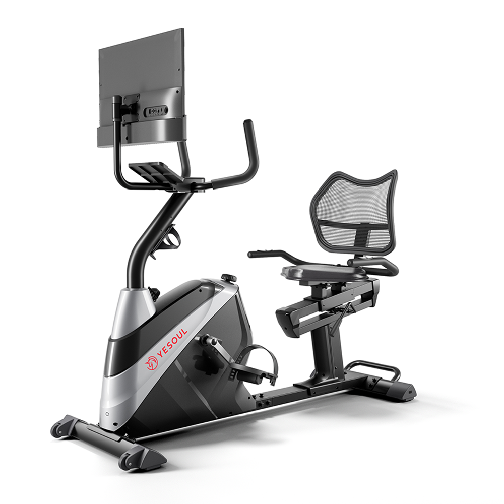 Yesoul J1M Plus: Recumbent Bike with Screen for Joint Pain Relief