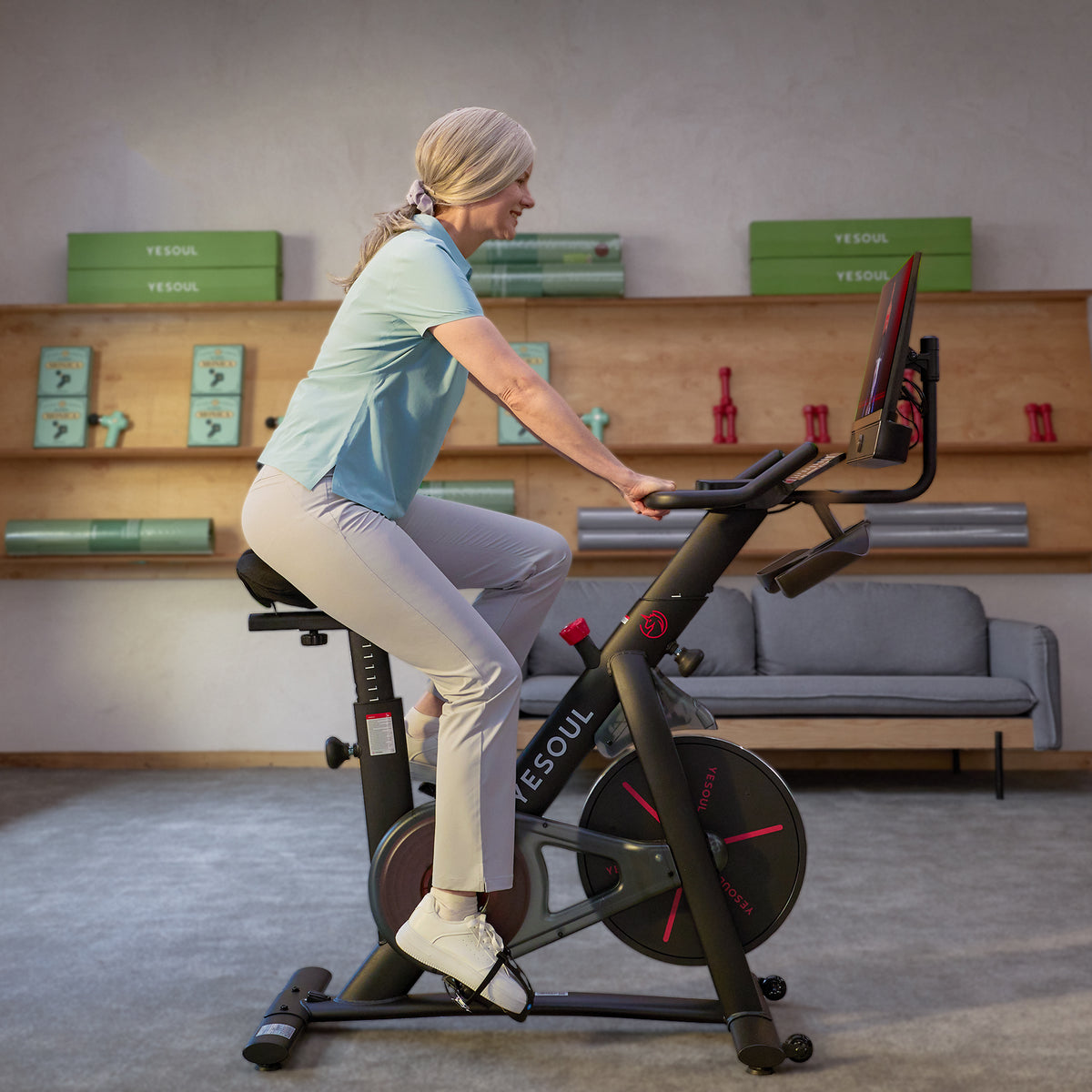 Yesoul G1M Plus Bike | Exercise Bike with Screen