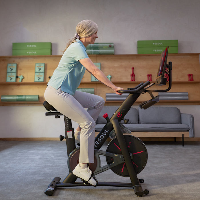 Yesoul G1M Plus Fahrrad | Heimtrainer mit Bildschirm