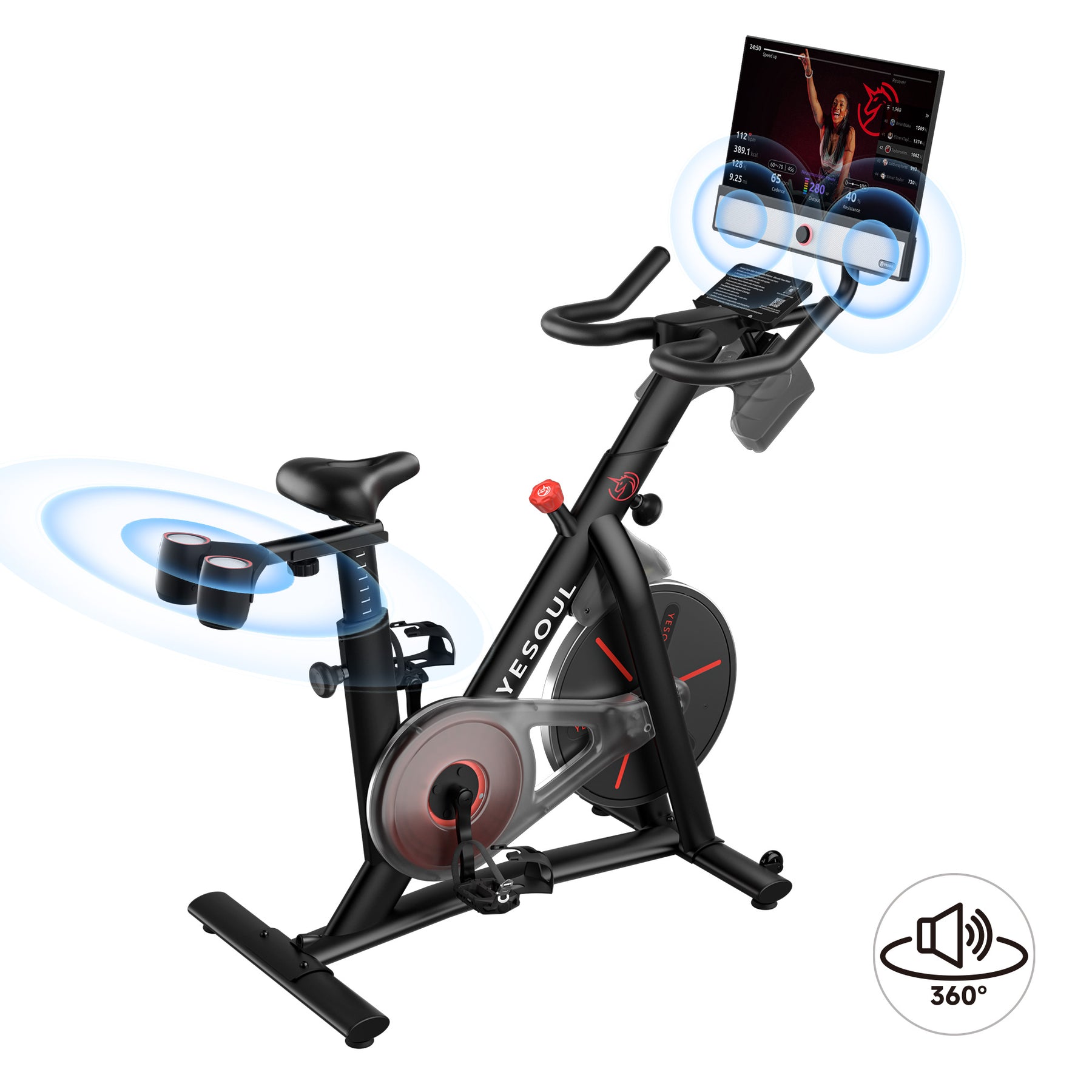 Yesoul G1M Max Bike | Exercise Bike with Screen